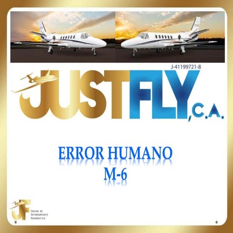 Error Humano en Aviación especificamente en accidentes aereos.pdf