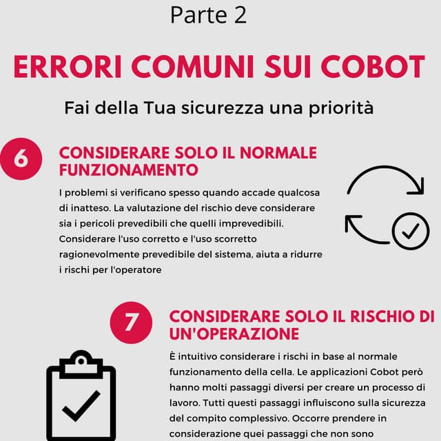 Errori comuni sui Cobot parte2 | PDF | Technology & Computing