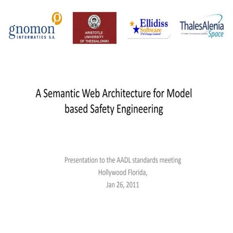 Error Ontologies And Altarica Transformation Aadl Meeting Florida Jan 24 27 Pptx Web Design