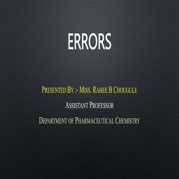 ERROR ppt.pptx | Science