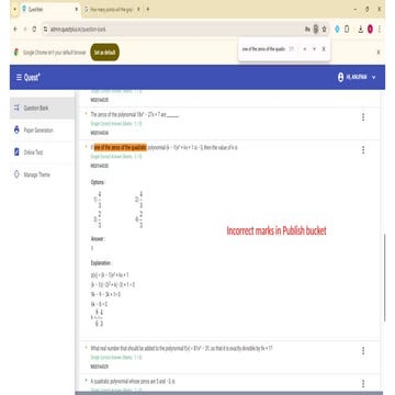 Errors in mathematics for school level teaching | PPTX