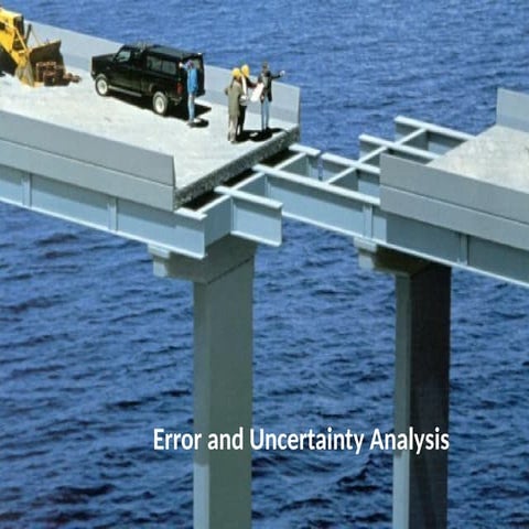 Errors and uncertainty analysis - Physics A level | PPTX