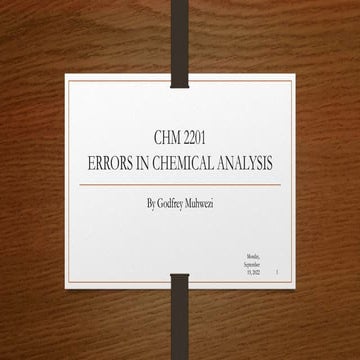 Errors in Chemical analysis_Lecture 3.pptx
