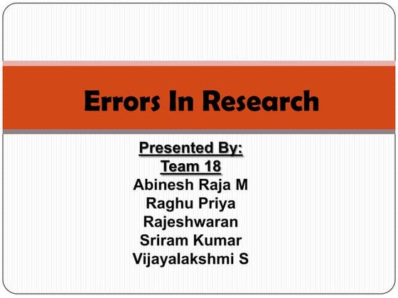 Research methodology interpretation | PPT