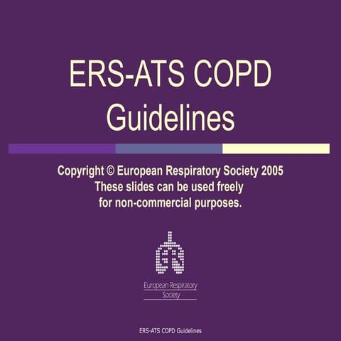 Ers ats copd guidelines | PPT