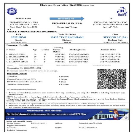 Flight communication for Leave travel concession | PDF