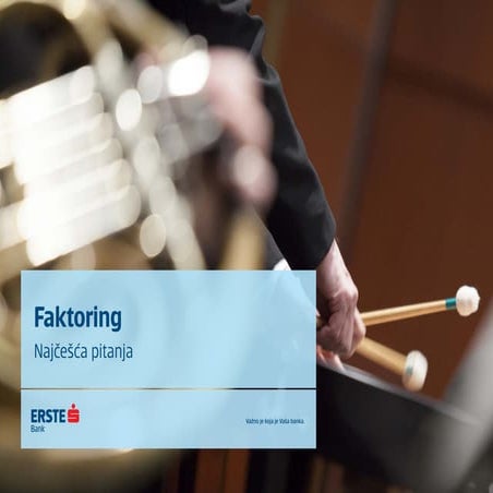 Erste - Faktoring | PDF