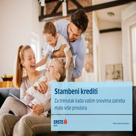 Erste - Uslovi za stambeni kredit | PDF