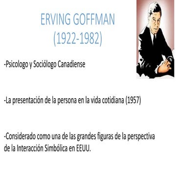 Goffman | PPTX