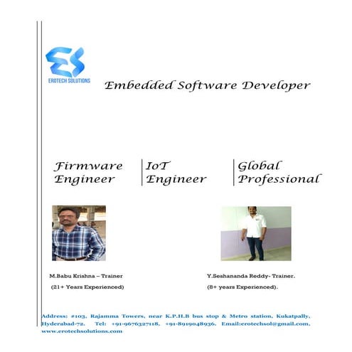Embedded software developer | PDF