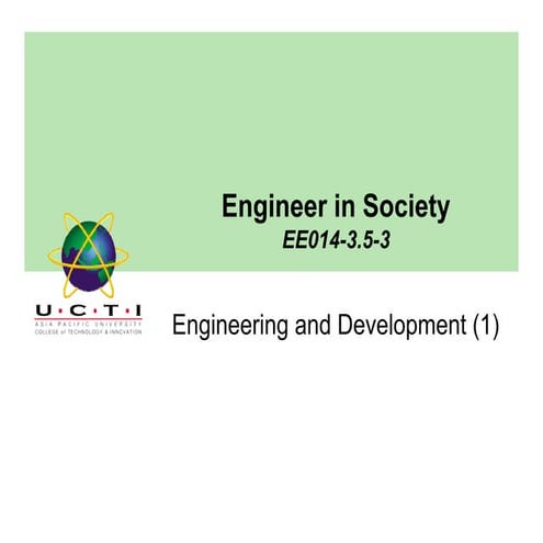 Es l2 - engineering & development (1) | PPT