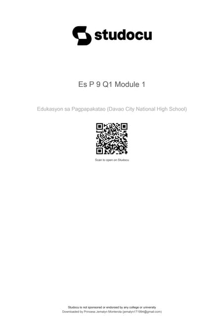 Es p1 quarter2-module2-pagpapahalaga-sa-mga-may-kapansanan judith p. velaro | PDF