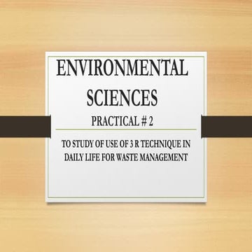 Env science practical 3R technique.pptx