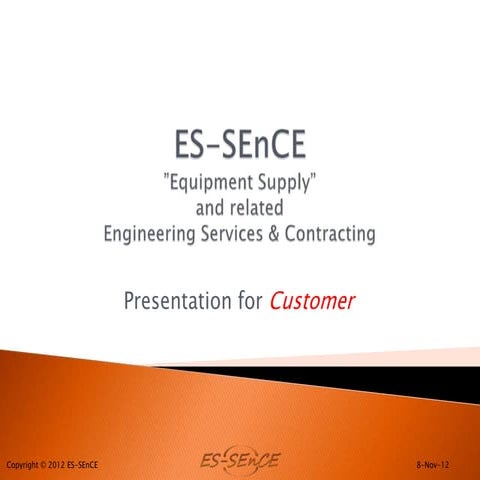 ES-SEnCE Services | PPTX
