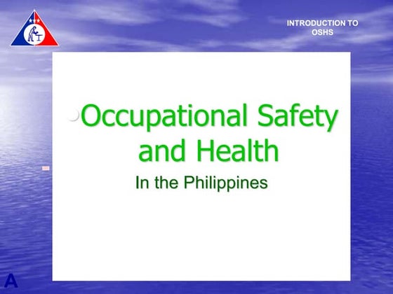Training and Accreditation on occupation safety and health | PPT | Careers
