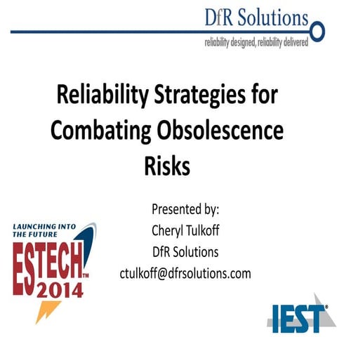 Reliability Strategies for Combating Obsolescence Risks | PDF