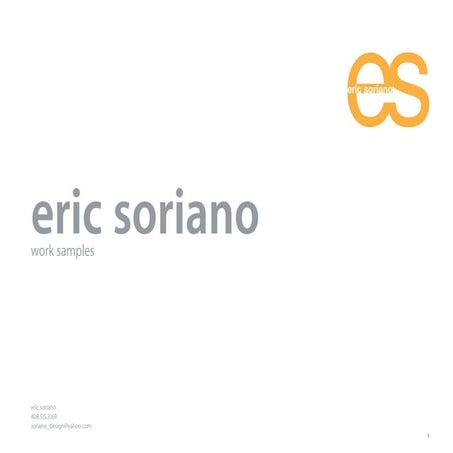 Eric Soriano, Designer at Purchase point design