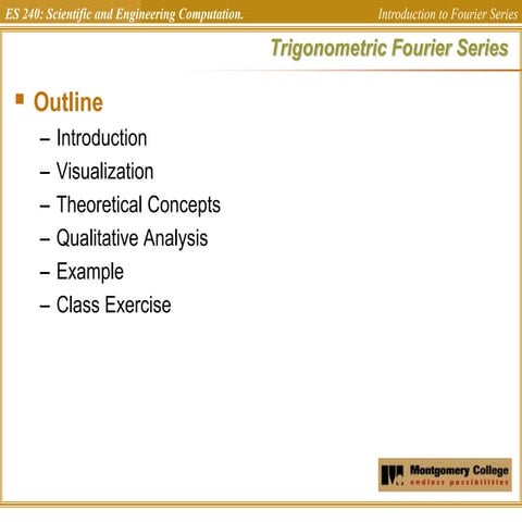 es240_fourierseries introduction to Fourier | PPT