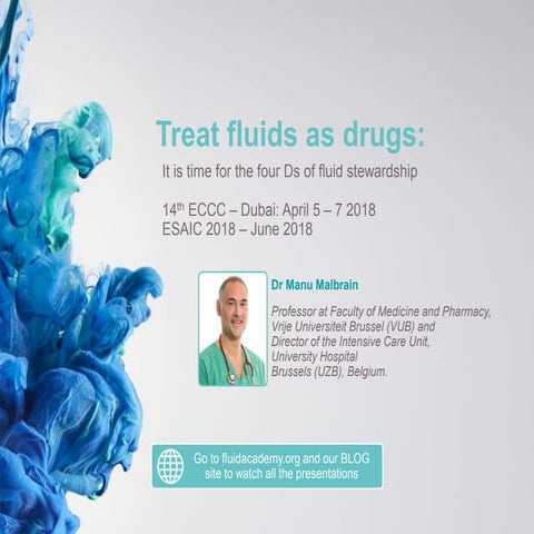 ESA 2018 FLUIDS ARE DRUGS.pptx