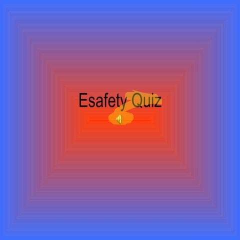 E-safety quiz | PPT
