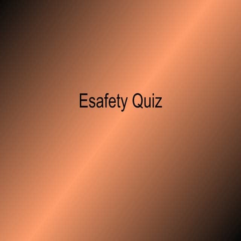 Esafety Quiz | PPT