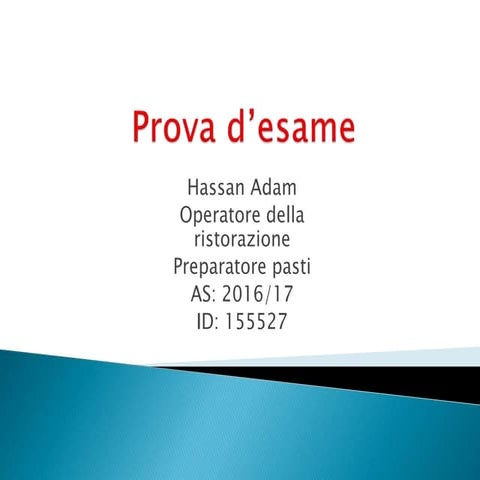 Esame di Informatica | PPTX