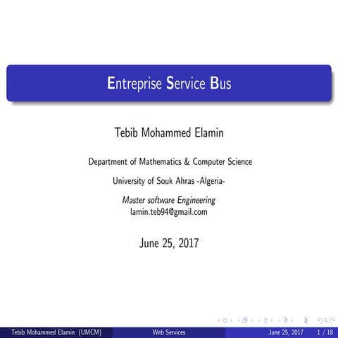 Esb Pdf Computer Software And Applications Computing