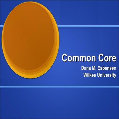 Common Core | PPT