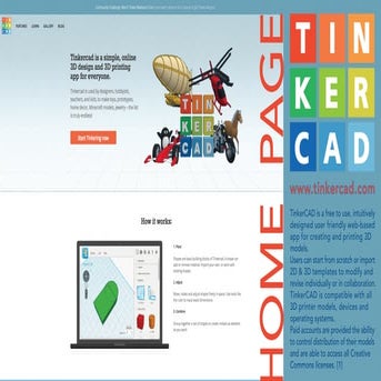 Tinker cad intro | PPTX