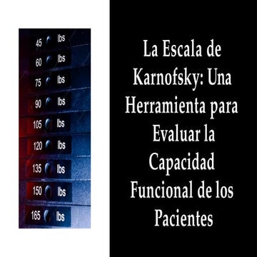 Escala de karnofsky-presentacion completa | PPTX