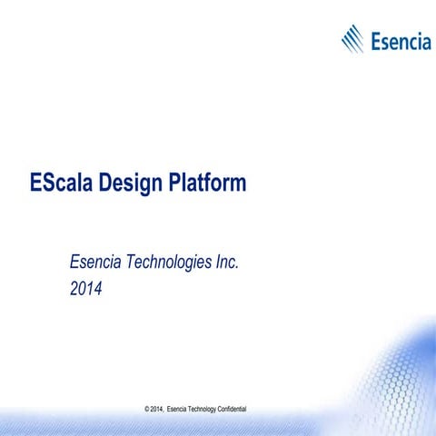 E scala design platform | PPT