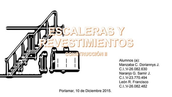 Tipos de escaleras | PPT