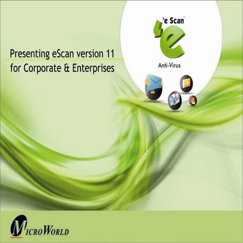 eScan version 11 for Corporate & Enterprises | PPT