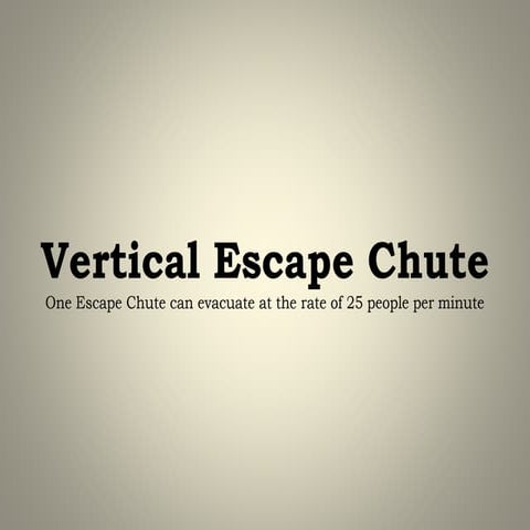 Implementation of Escape-Chute in RMG industry | PPTX