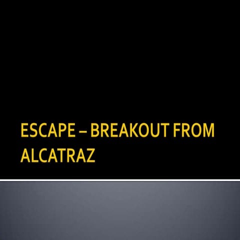 Alcatraz | PPTX
