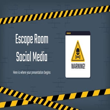 Escape Room Social Media by Slidesgo .pptx