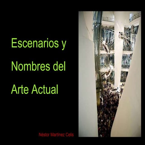 CONSTANTES DEL ARTE ACTUAL I | PPT