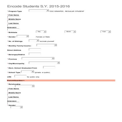 Esc encode grade 7 for sy 2015 2016 | DOCX