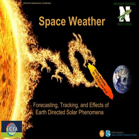Space Weather: Forecasting, Tracking, and the Effects of Earth Directed ...