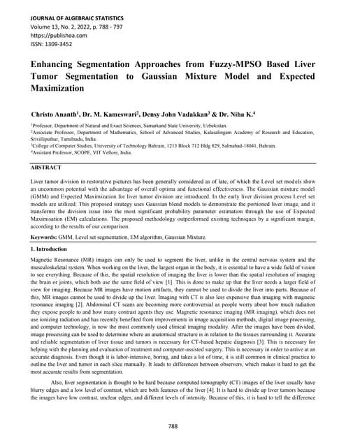 Bata Unet Deep Learning Model For Liver Segmentation Pdf