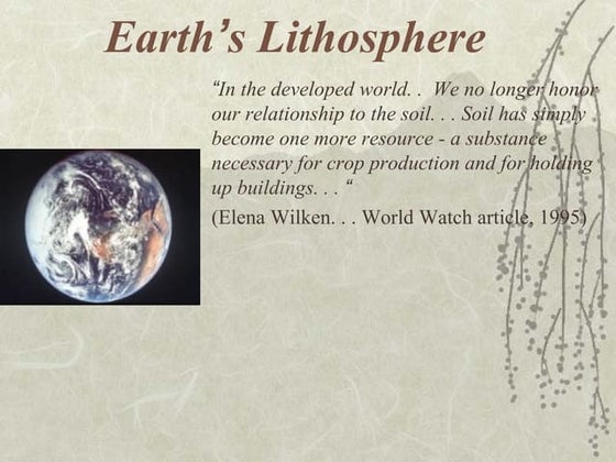 Lithosphere | PPTX | Geology | Science