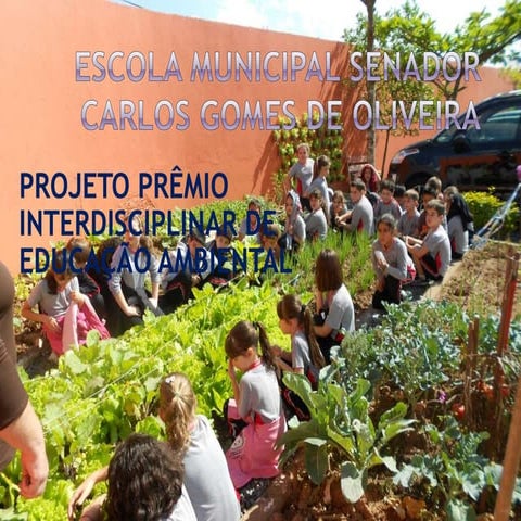 Projeto Interdisciplinar - Horta Escolar | PPTX