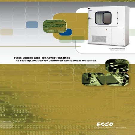 Esco Pass Boxes and Transfer Hatches | PDF