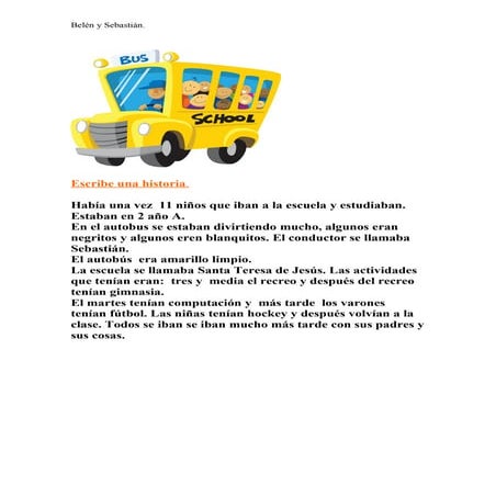 Escribe Una Historia | DOC