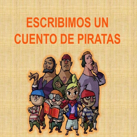 Escribimos un cuento de piratas | PPTX