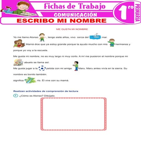 Escribo mi nombre | PDF