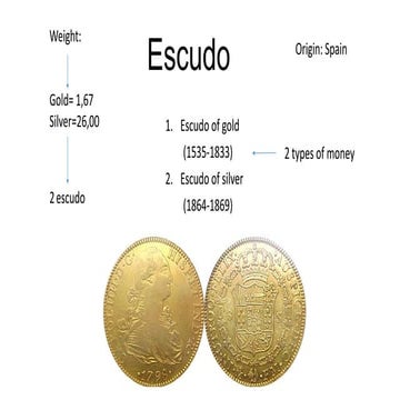 Escudo coin | PPT