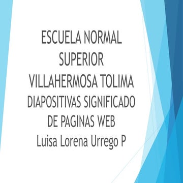 Escuela normal superior villahermosa tolima significado de paginas web ...
