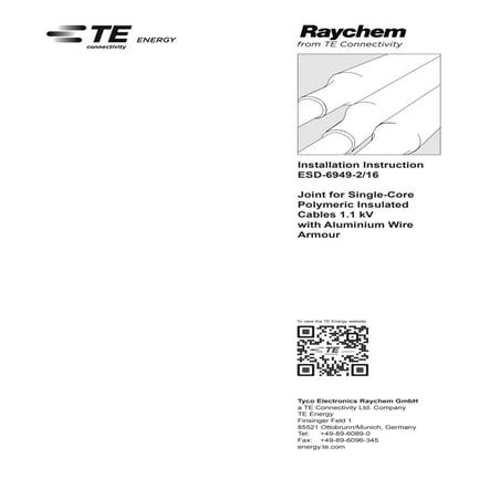 11kV 33kV Heat Shrink Terminations - Outdoor Armour Earthing Kits XLP…