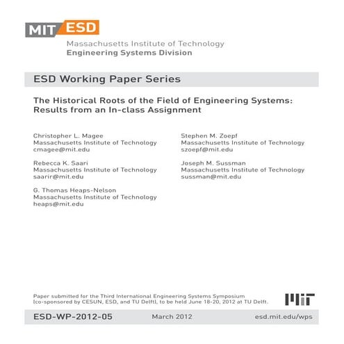 Esd wp-2012-05 | PDF